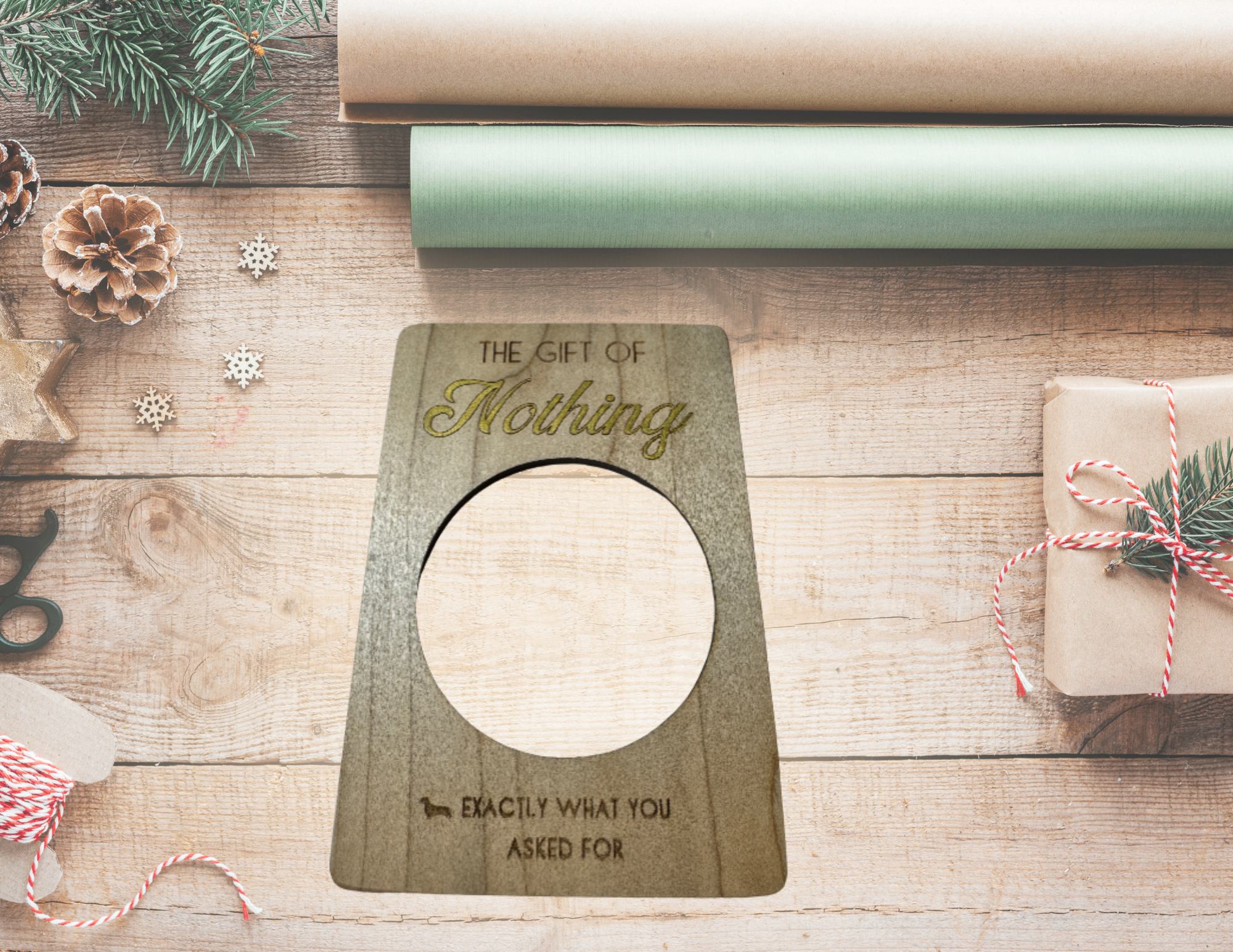 The Gift of Nothing – GO2 Craft & Design